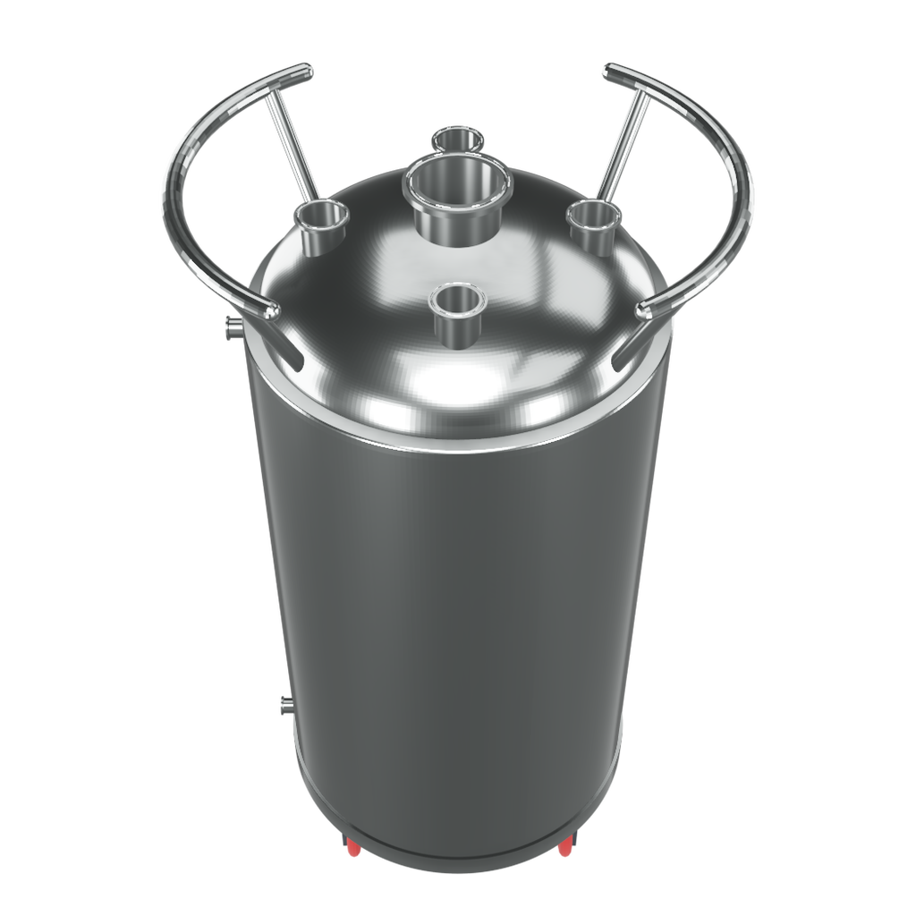 314 L, Jacketed Vertical Storage Tank ASME Certificate, 250 PSI | ShopHFS