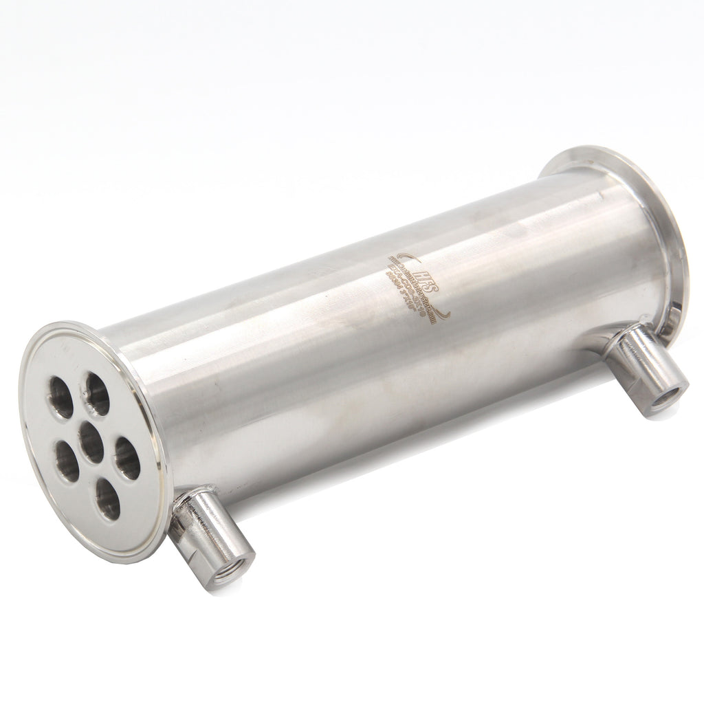 Tri-Clamp Tube In Shell Heat Exchanger Condenser | ShopHFS